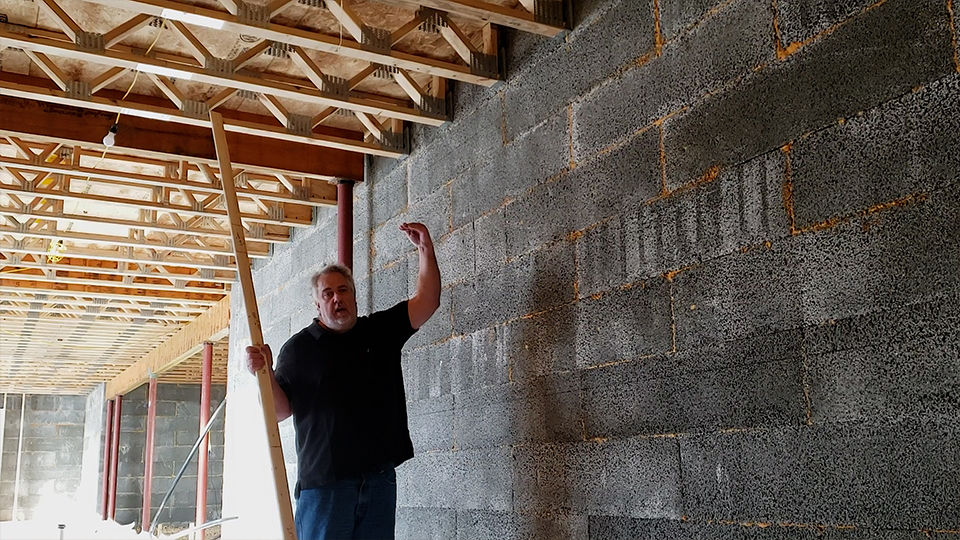 FLOOR FRAMING – “DROPPED IN”